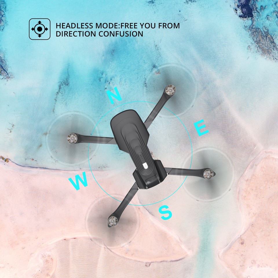 Holy Stone HS175D Foldable GPS Drone with FPV 4K Camera Brushless RC ...