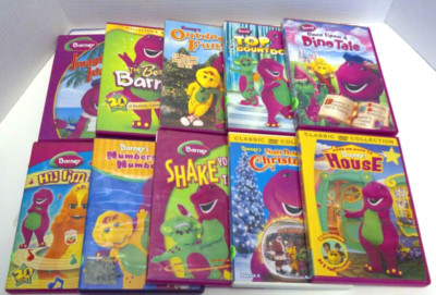 Barney And Friends DVD Lot Of 10 Adventure Educational Kid’s Children ...