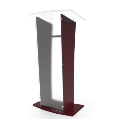 Returned Item Wood Acryilic Podium Church Pulpit Frost Event Speaker ...