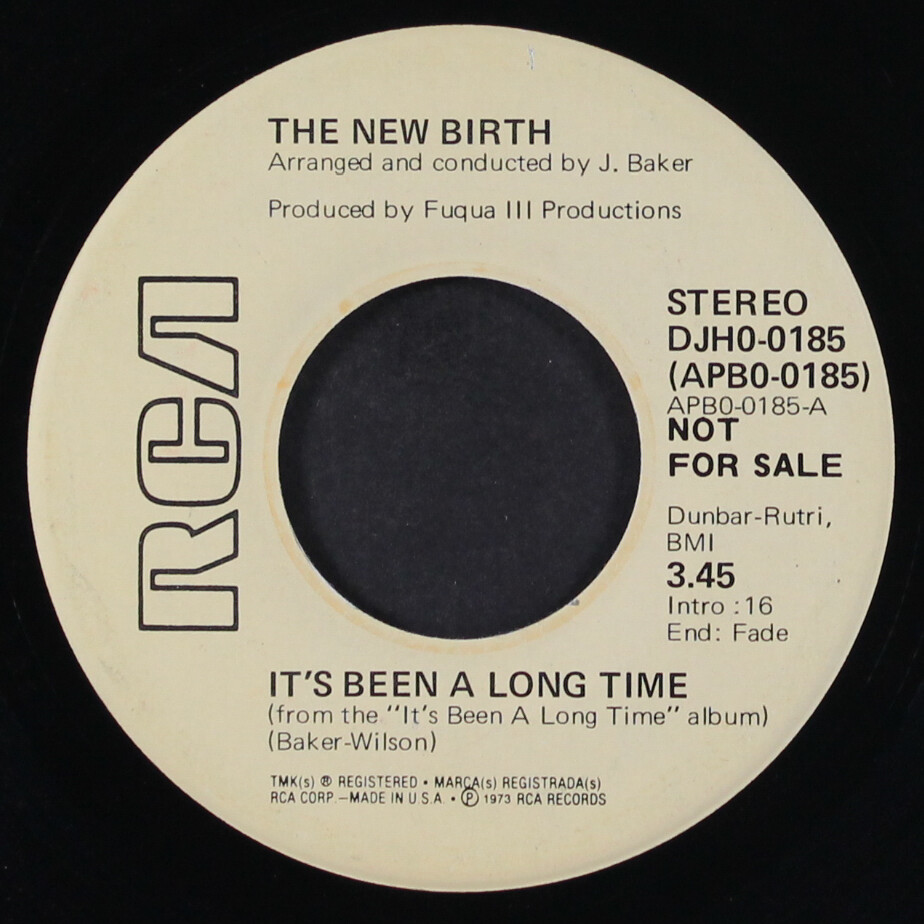 NEW BIRTH: it's been a long time / mono RCA 7" Single 45 RPM | eBay