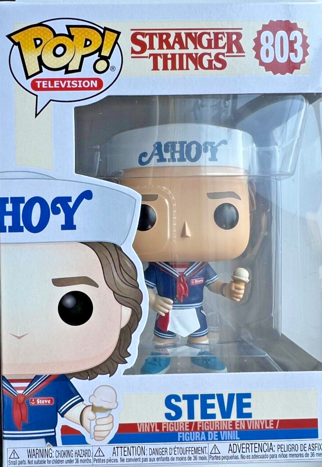 FUNKO Pop! • Stranger Things S3 • STEVE (AHOY) • #803 | eBay