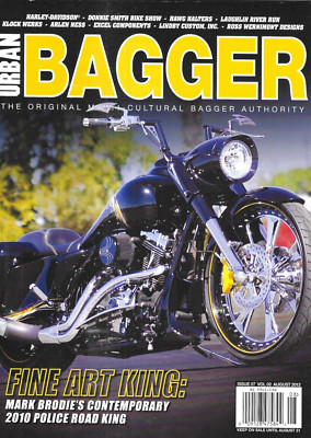 Urban Bagger Motorcycle Magazine Police Road King Harley Davidson ...