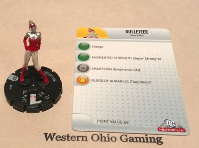 Heroclix Bulleteer #010 USED DC Justice League Single Figure | eBay