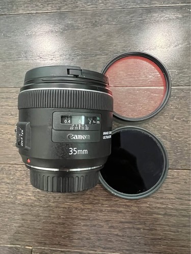 Canon EF 35mm f/2 IS USM Lens with 2 filters | eBay