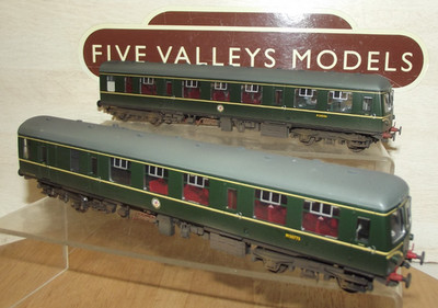 041125/20 Bachmann 31-536 BR Green Class 105 Two Car DMU TMC Weathered ...