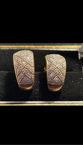 9ct Gold Earrings wear/scrap 4.42g | eBay UK