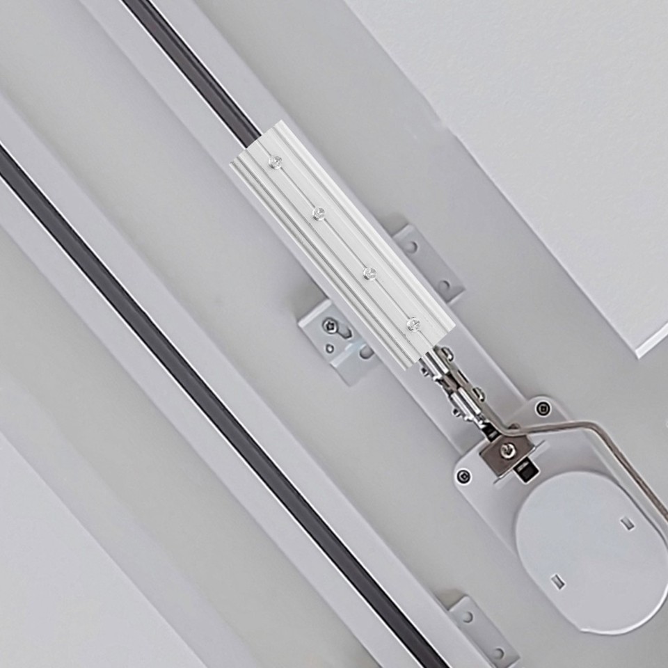 Household Curtain Track Connector Ceiling Connectors Mounted Rail End ...