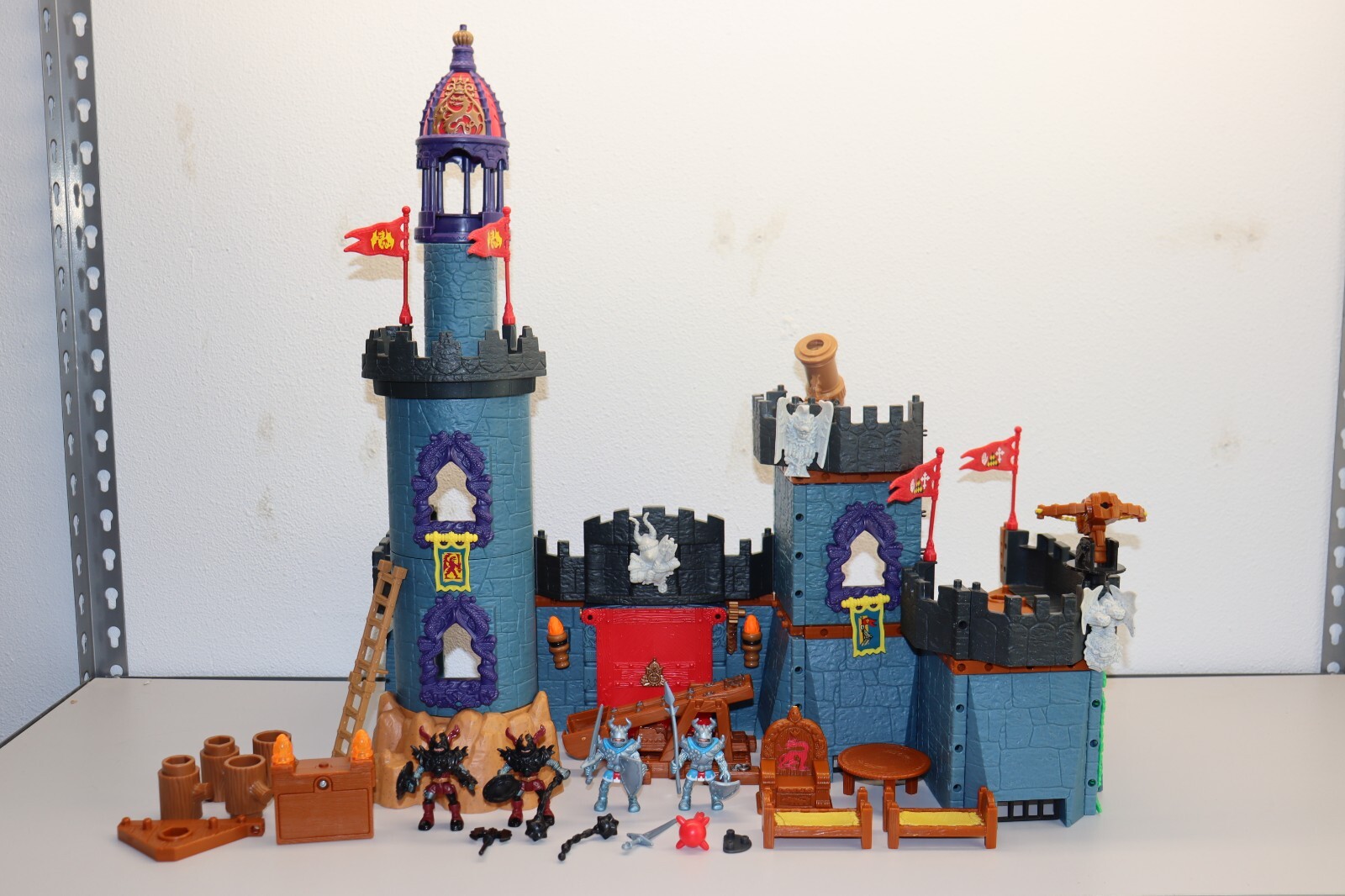 Vintage 2002 Fisher Price Imaginext System Battle Castle 78333 READ ...