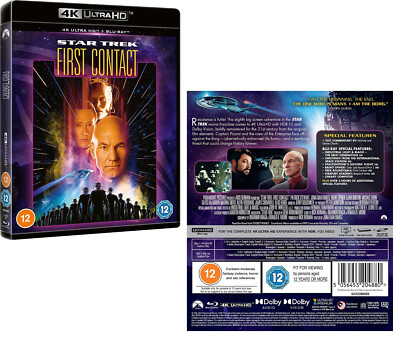 STAR TREK 8 - VIII FIRST CONTACT (1996 2023 Release): Eu RgFree 4K UHD ...