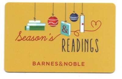 Barnes & Noble Gift Card Season's Readings No $ Value Collectible | eBay