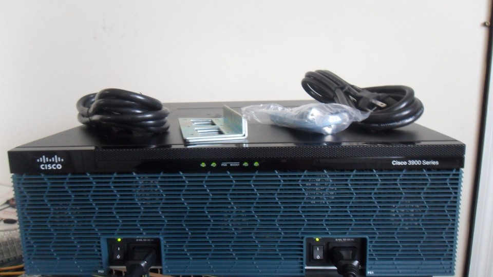 CISCO3925-V/K9 Gigabit VOICE CME Router 3925-V/K9 PVDM3-64 VIC2-4FXO ...