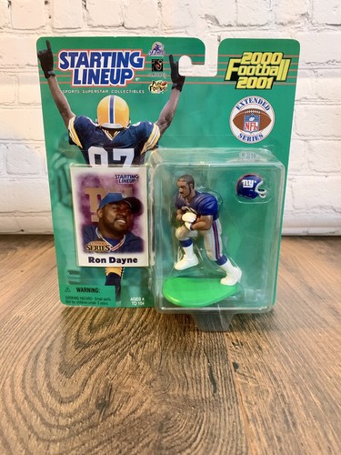 NEW 2000 Hasbro NFL Starting Lineup Action Figure Ron Dayne New York ...