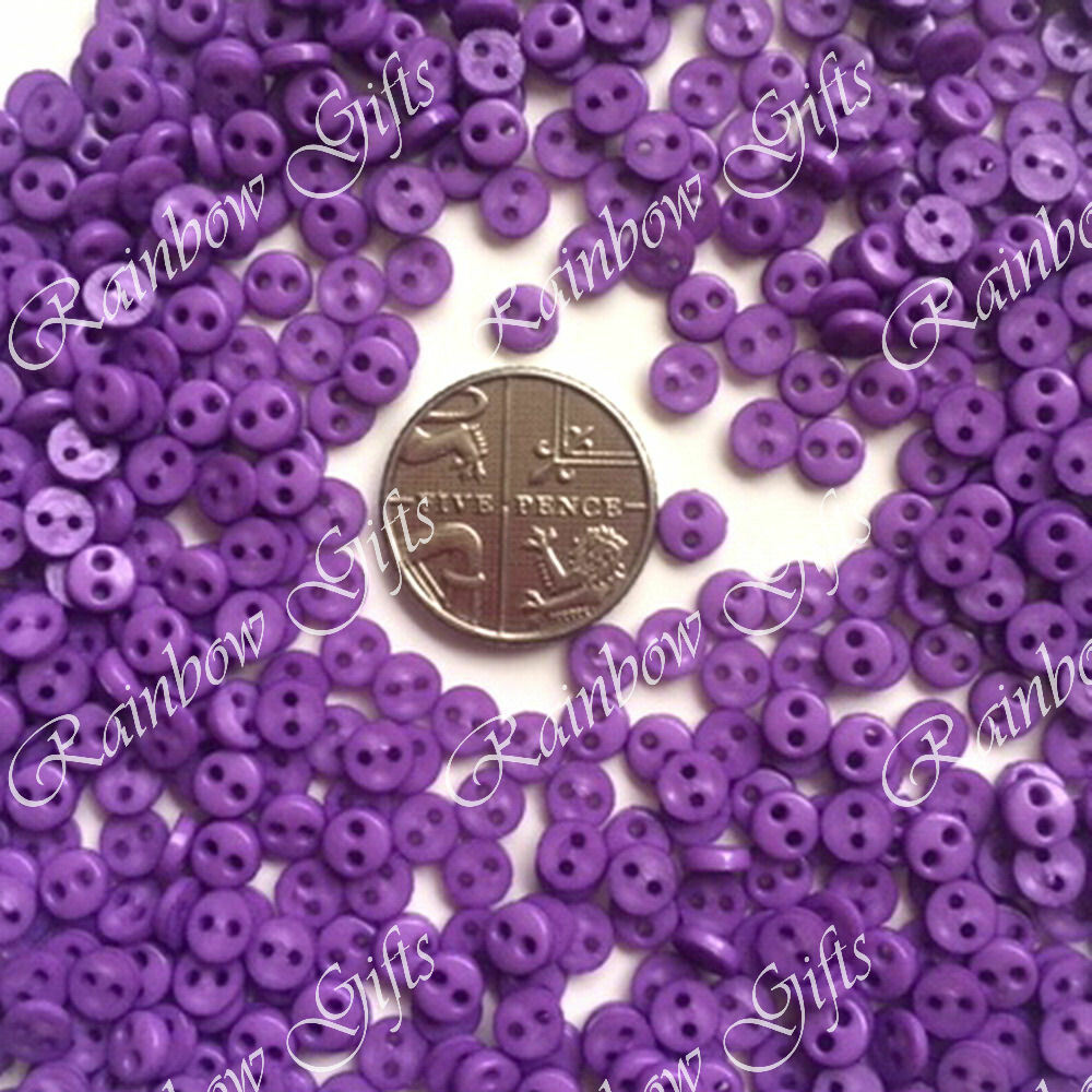 4mm MICRO BUTTONS MINI BUTTONS TINY DOLL CLOTHES BUTTONS SCRAPBOOKING ...