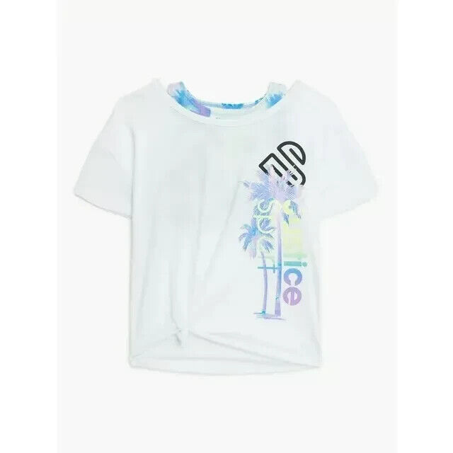 Justice Sport Girls Size XL Plus 2fer TEE T Shirt Tank Top Sport | eBay