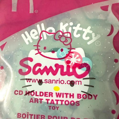Hello Kitty 2002 McDonald's Happy Meal Toy CD Holder & Body Tattoos Sanrio Y2K | eBay