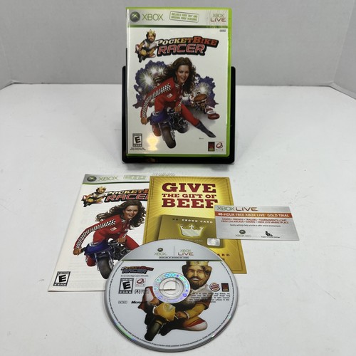Xbox Pocket Bike Racer by Burger King Complete Game Kids Racing | eBay