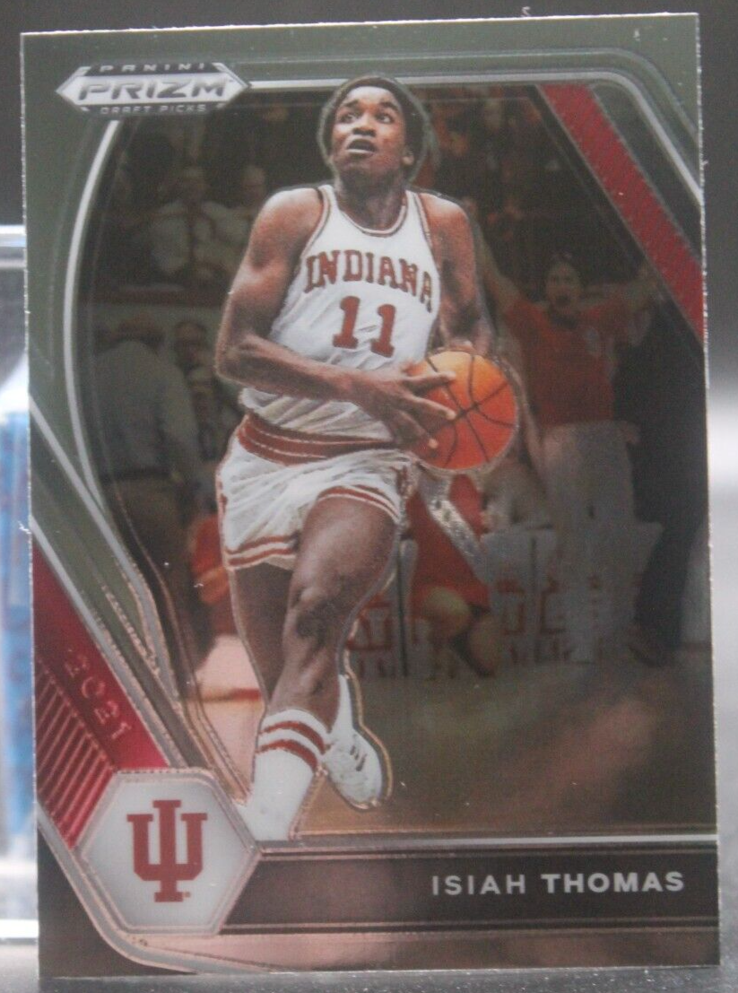 Isiah Thomas (Indiana Hoosiers/HOF) - 2021 Panini Prizm Draft Picks #36 ...