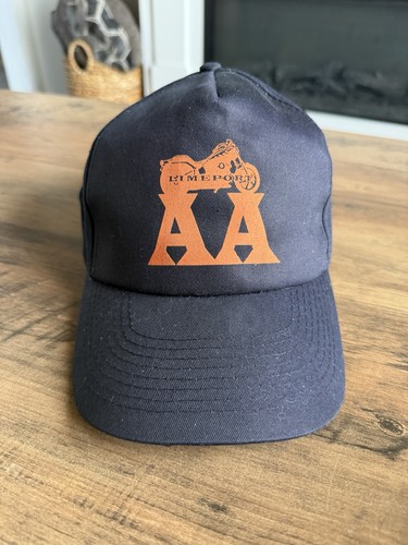 Toppers Snapback Hat Black Orange Adjustable Men’s One Size “AA Logo ...