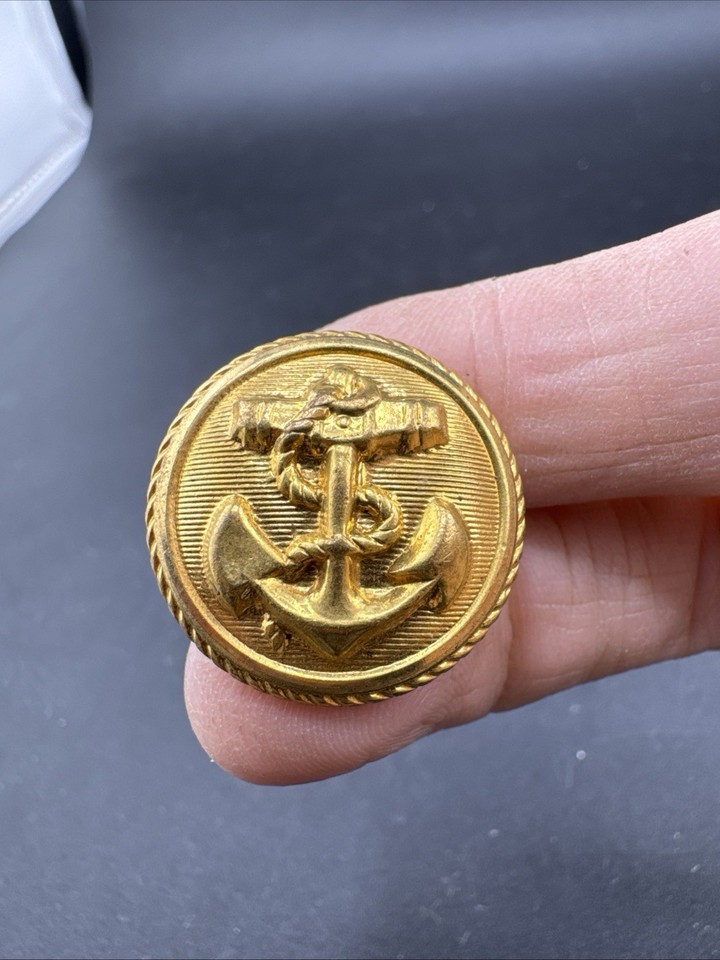 US NAVY Button Fouled Anchor : VTG/ANTIQUE #23 | eBay