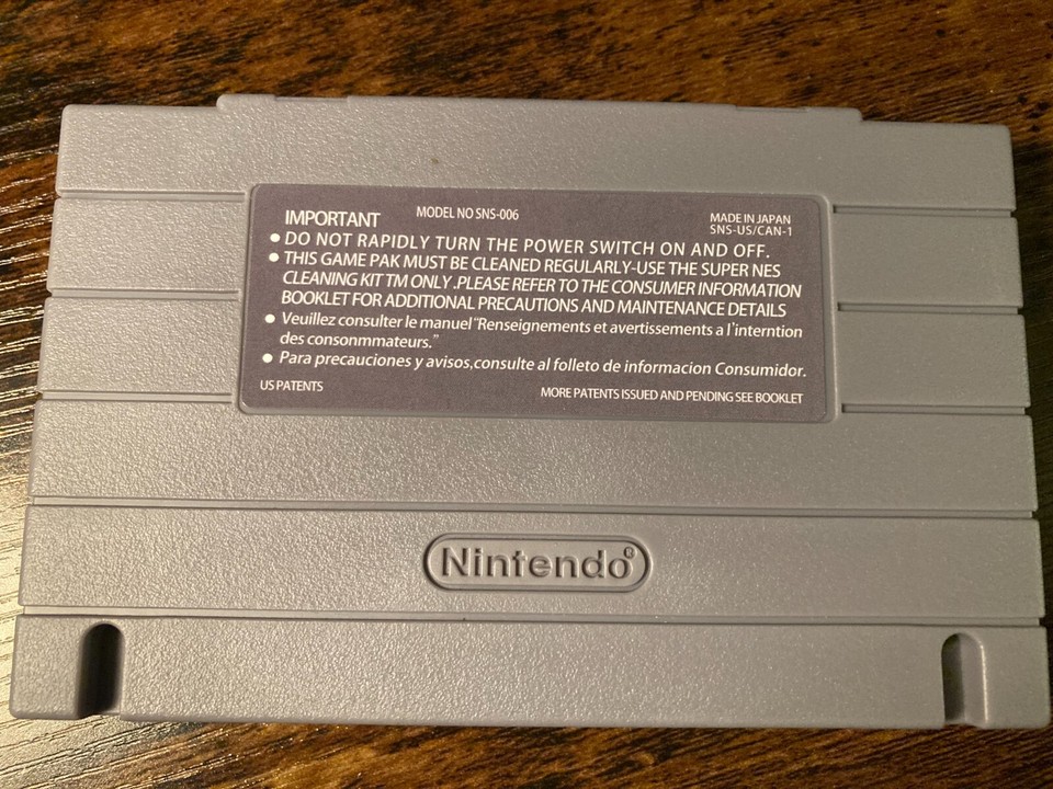 Super Mario World Return to Dinosaur Island SNES 16-Bit Game Cart NTSC ...