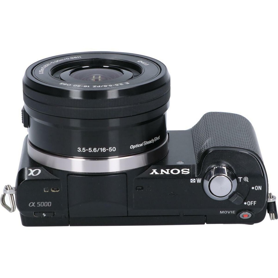 Sony Alpha a5000 Digital Mirrorless Camera Body with PZ 16-50mm Lens ...