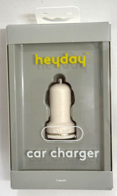 Heyday Car Charger Single Port USB-C 30W Car Charger - Stone White | eBay