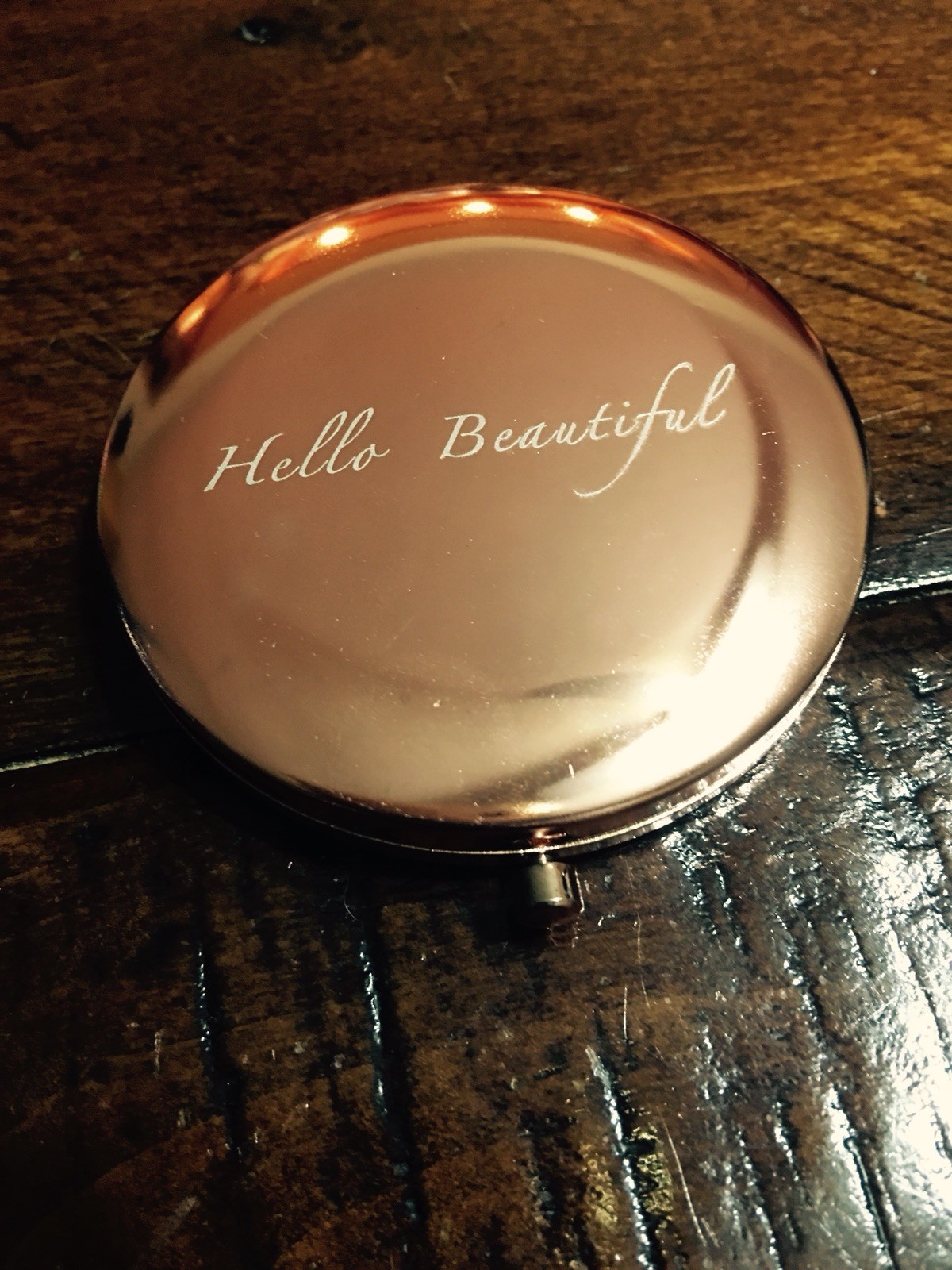 Hello Beautiful Compact Mirror | eBay