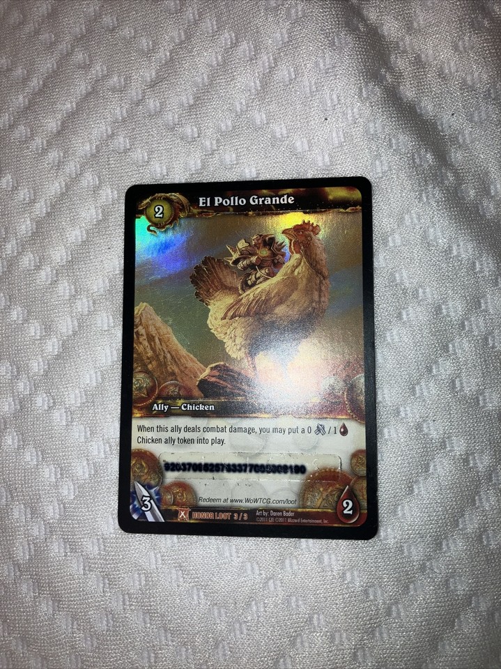 El Pollo Grande World Of Warcraft Card | eBay