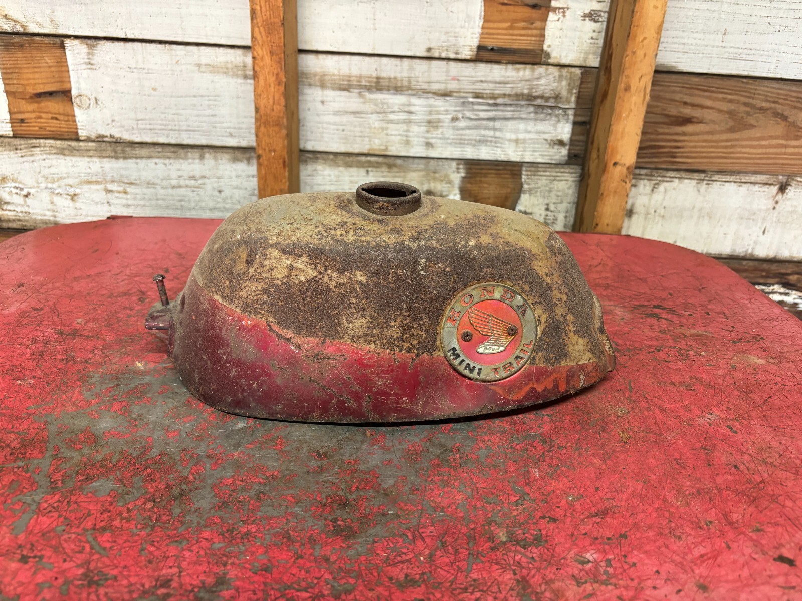 Vintage Honda Z50 Gas Tank Mini Trail Z 50 Badges Emblems 1968 1969 | eBay