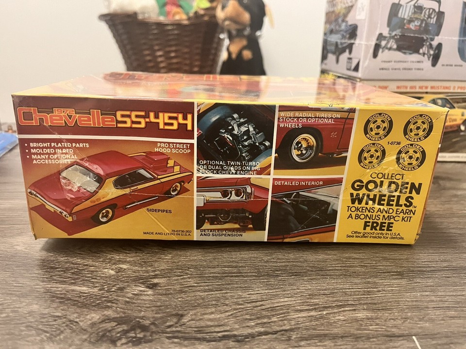 MPC 72Chevelle SS454 Street Machine Model Kit Factory Sealed 1/25. | eBay