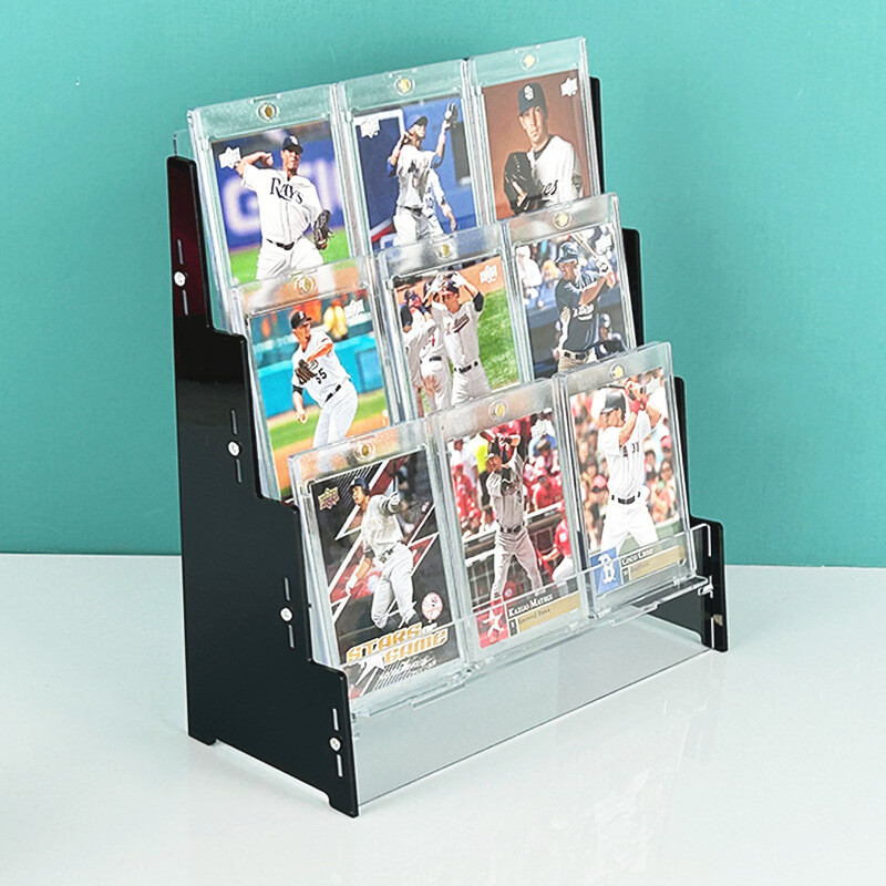 PSA/BGS/CGC Graded Card Acrylic Collector Card Display Stand Rack Shelf ...