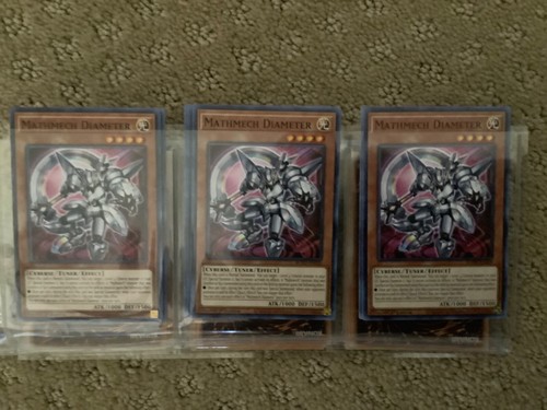 x3 Mathmech Diameter ROTD-EN028 Common 1st Ed Near Mint Yu-Gi-Oh ...