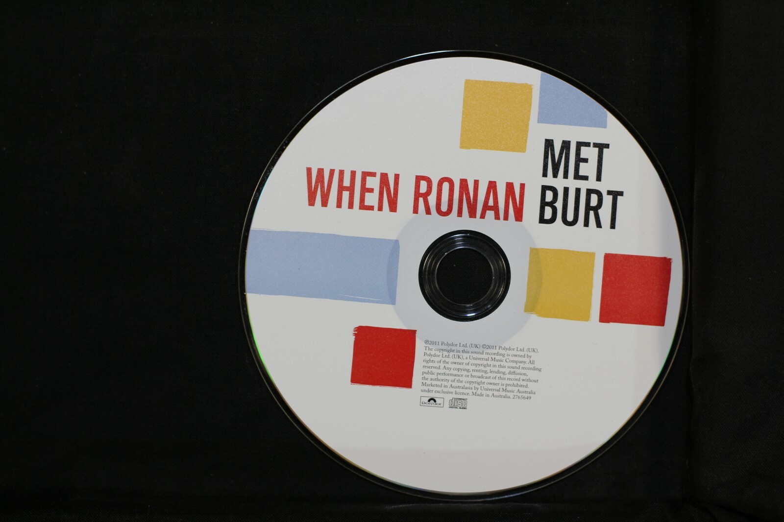 Ronan Keating & Burt Bacharach ‎– When Ronan Met Burt - (C453) | eBay