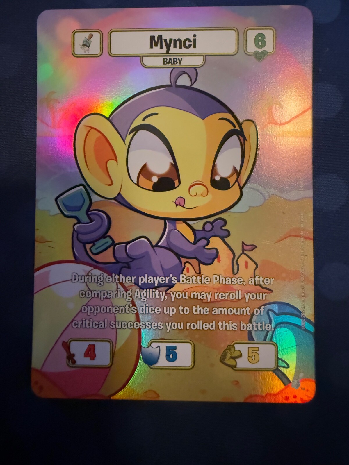 Neopets Battledome TCG 25th Anniversary Baby Mynci | eBay
