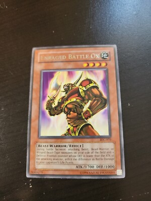 Enraged Battle Ox - IOC-070 - Rare - Unlimited Edition x1 - Near Mint ...