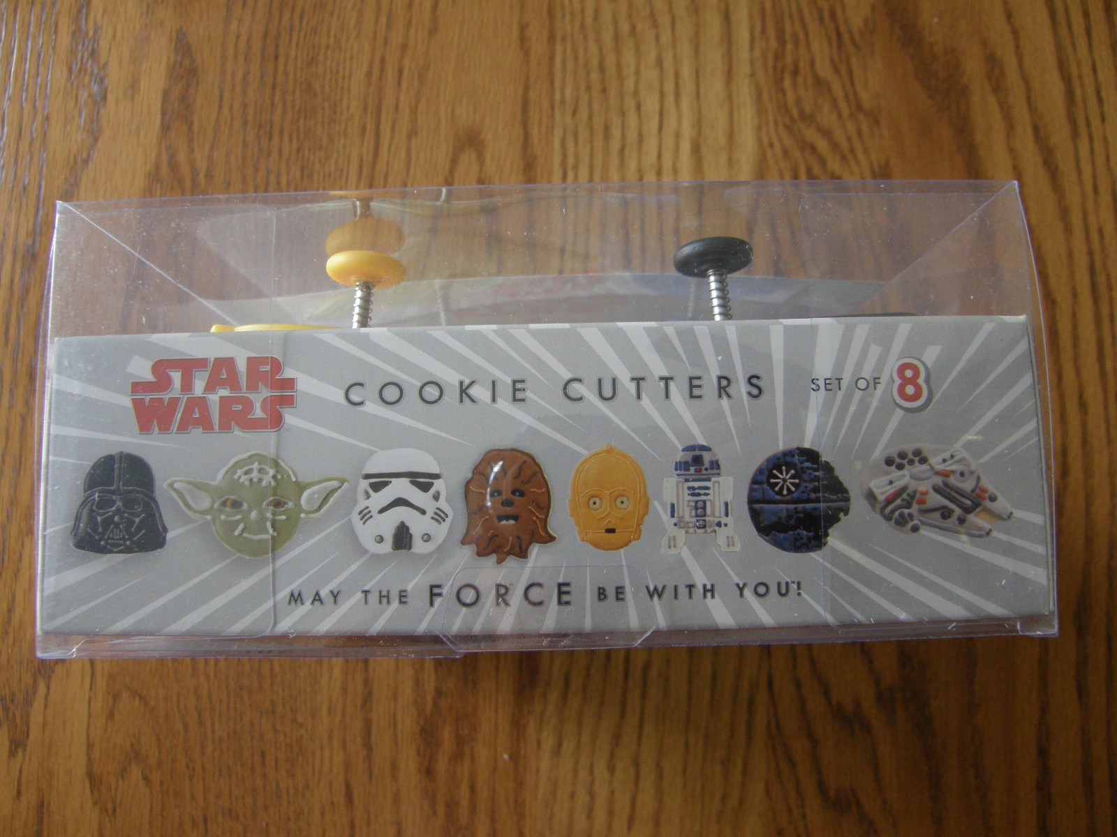 Set 8:Williams Sonoma Star Wars Cookie Cutters-R2D2,C3PO,Millennium ...
