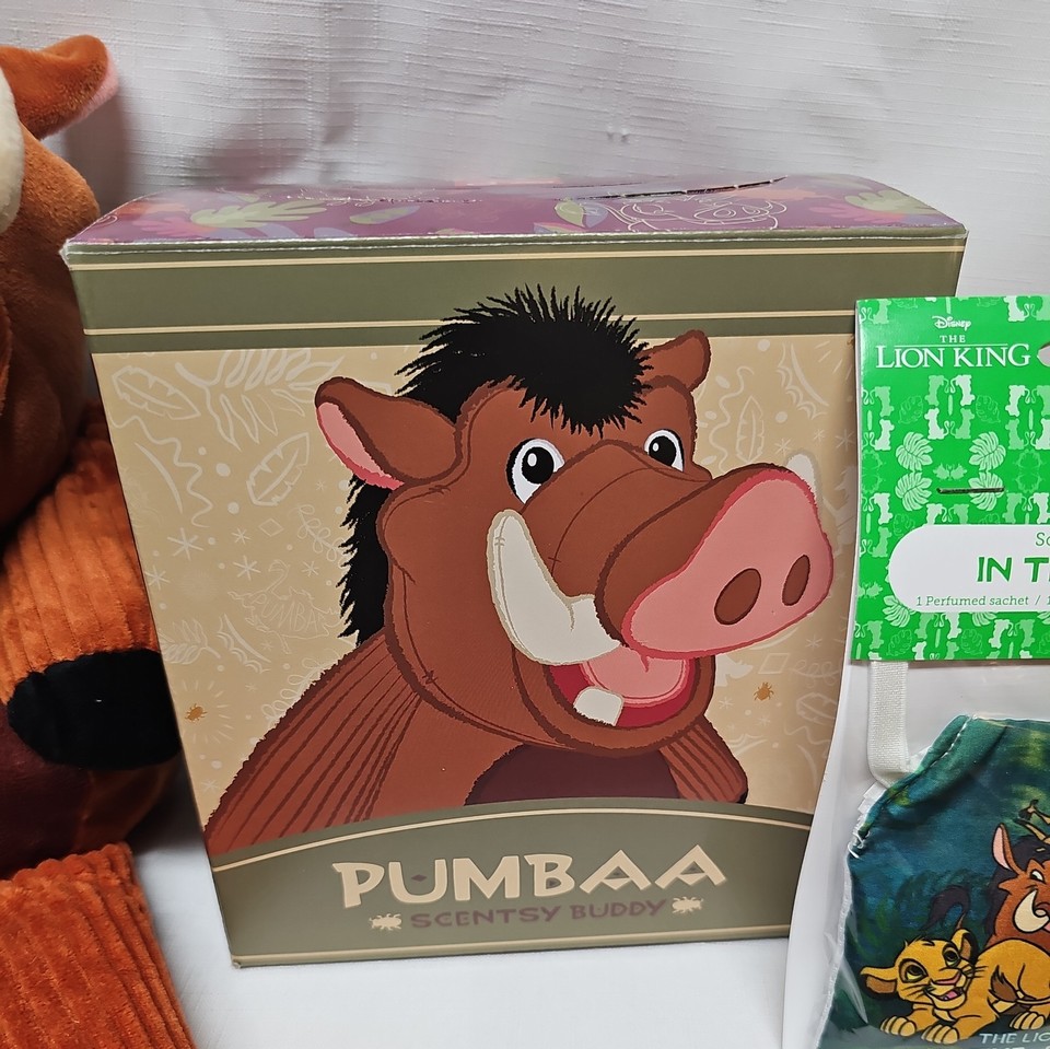 Scentsy Buddy Pumbaa With Scent Pack In The Jungle Disney Animation ...