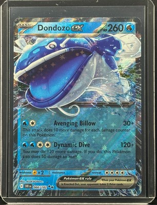 Pokemon TCG: Dondozo Ex 066/182 Sv10: Destined Rivals Ultra Rare | eBay UK