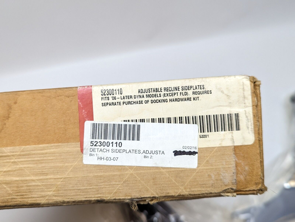 2006-2017 Harley-Davidson Dyna Adjustable Recline Sideplates 52300110 ...