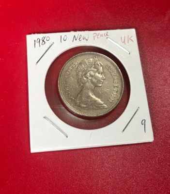 10 NEW PENCE 1980 UK GREAT BRITAIN COIN - NICE WORLD COIN !!! | eBay