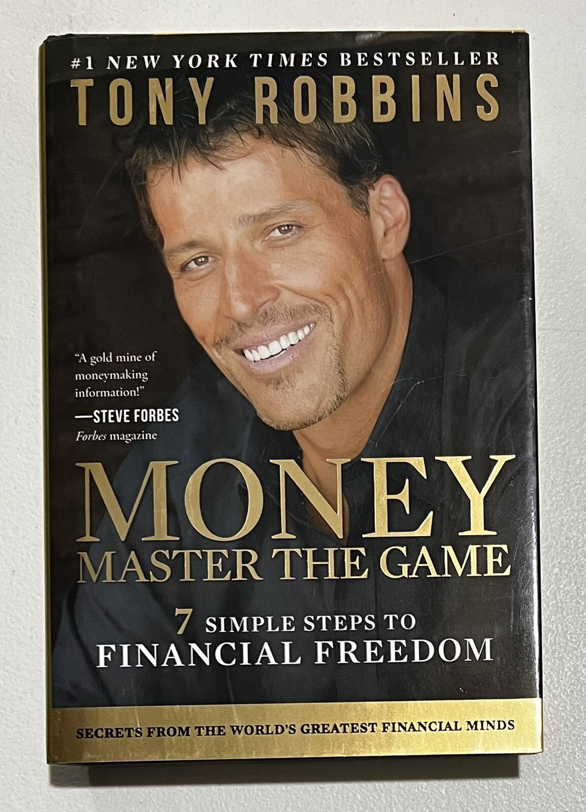 Signed Money Master The Game 7 Simple Steps To Financial Freedom Tony