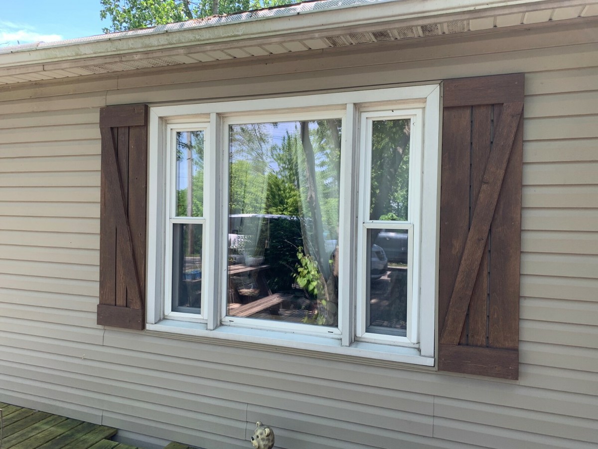 Exterior Wood Window Shutters