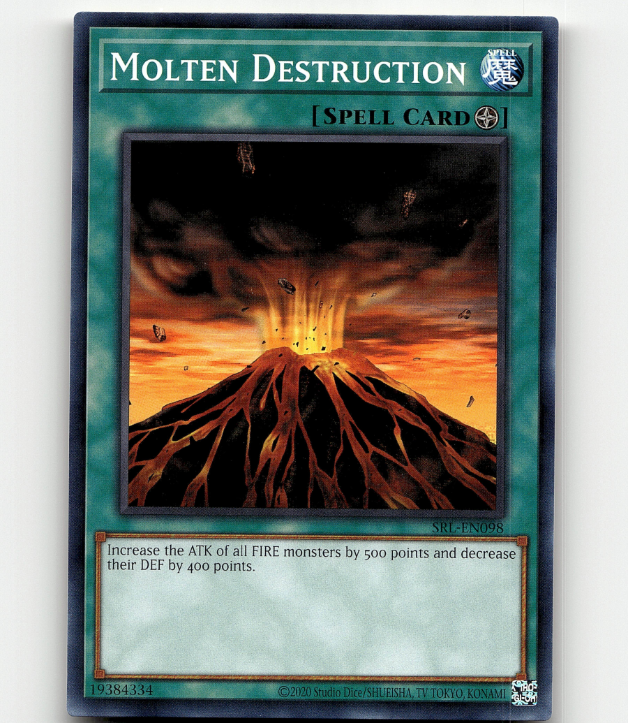 Yugioh - Molten Destruction - Spell Ruler 25th Anniv. | eBay