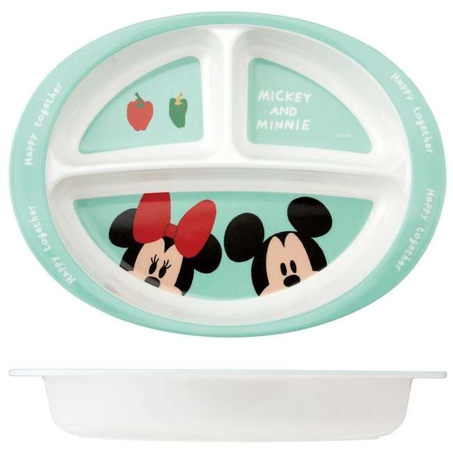 Japan Shop Disney Mickey & Minnie/Petite Friends melamine lunch plate ...
