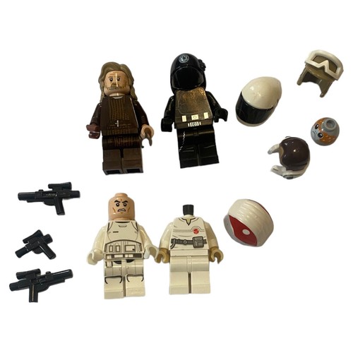 Lot Of STAR WARS Lego Mini Figures & Accessories Old Luke Skywalker ...