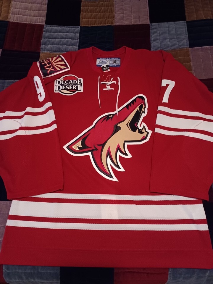 2006-07 Phoenix Coyotes Jeremy Roenick Reebok 6100 Pro Jersey 48 Fight ...