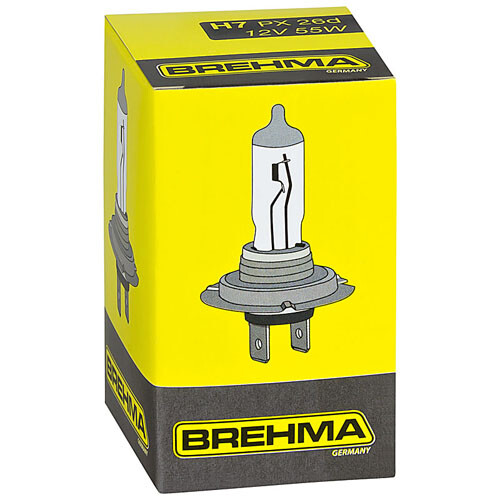 10x H7 Birnen 12V 55W Lampen Autolampe Birne BREHMA Halogen Lampe PX26d ...