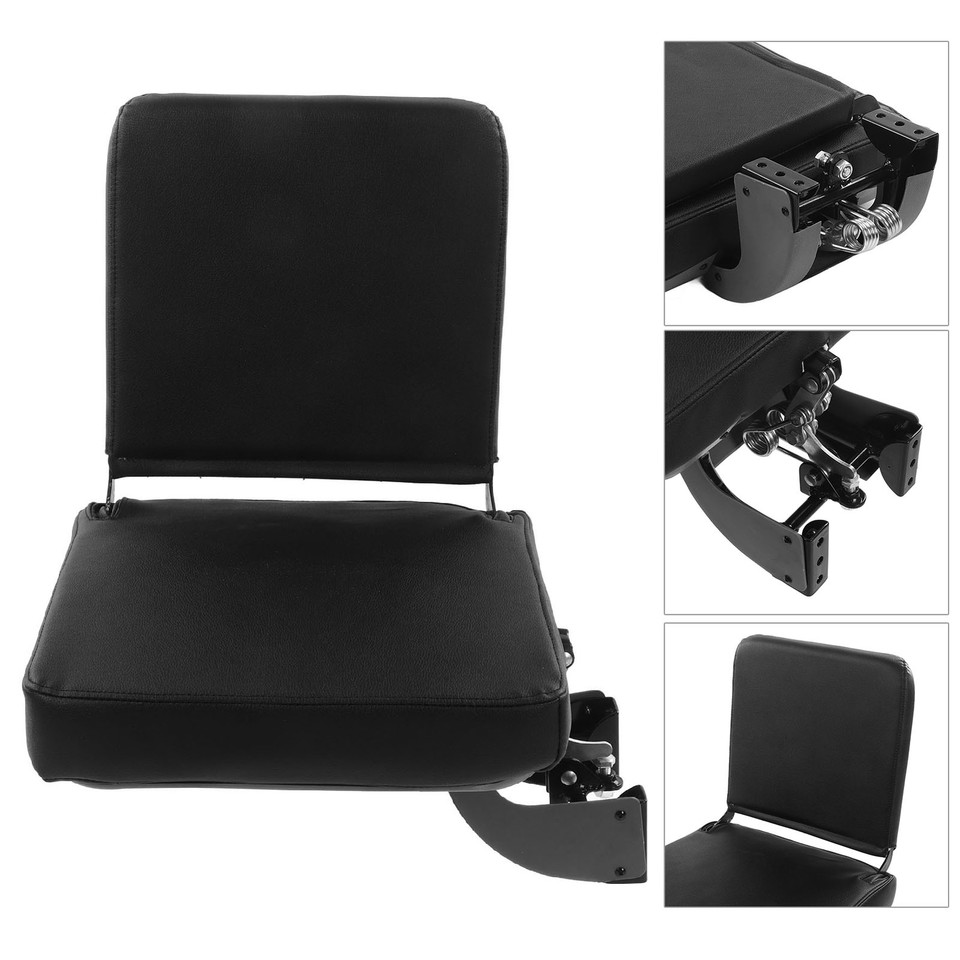 For Car Folding Flip Chair Heavy Duty Comfortable Fatigue Reduction ...