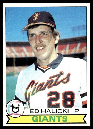 1979 Topps Ed Halicki San Francisco Giants #672 | eBay
