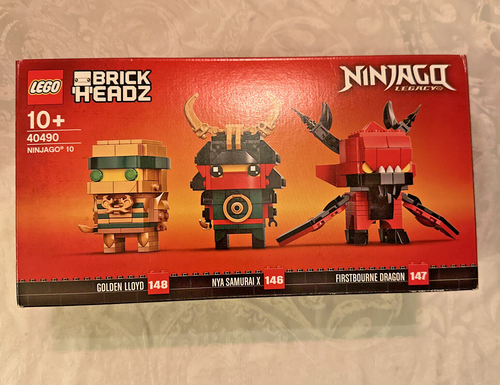 LEGO BrickHeadz 40490 - Ninjago 10th Anniversary - NEUF, SCELLÉ | eBay